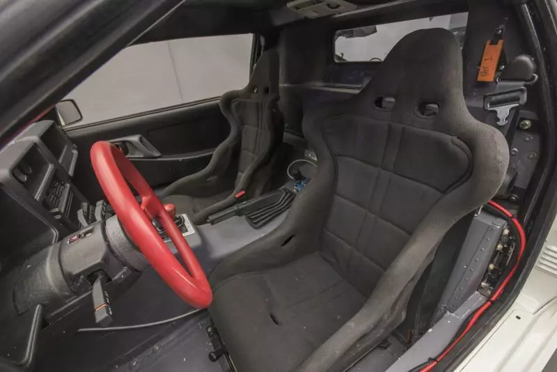 Interieur vum Ford RS200 Evo