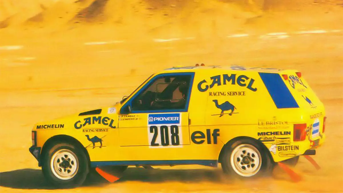 Patrick Tambay Dakar