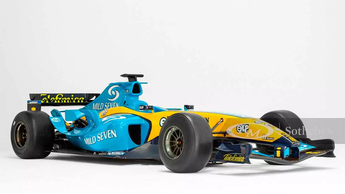 เปิดประมูล... Renault R24 ของ Fernando Alonso!