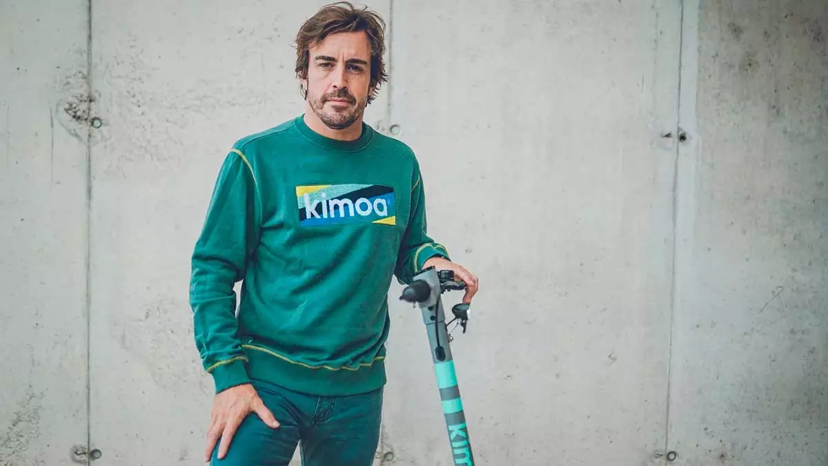 Pure Air: this is Fernando Alonso's electric scooter