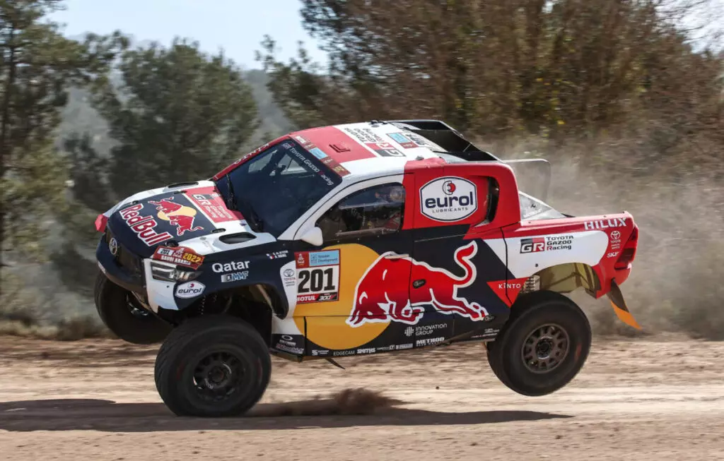 Nasser Al Attiyah Toyota Hilux T1+