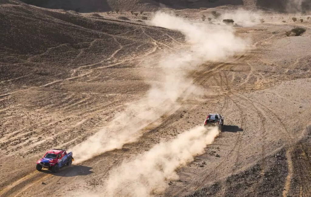 Dakar rallisida navigatsiya