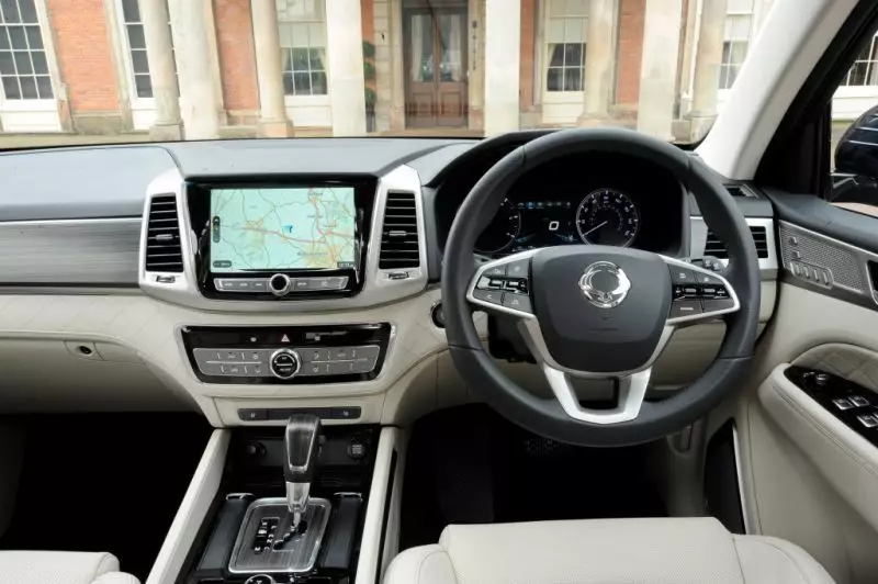 SsangYong Rexton G4 भित्री