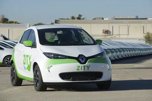 renault zoe zity carsharing madrid spanien 1