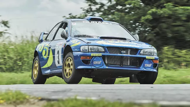 Subaru Impreza S3 WRC 97 test, de auto fan Colin McRae