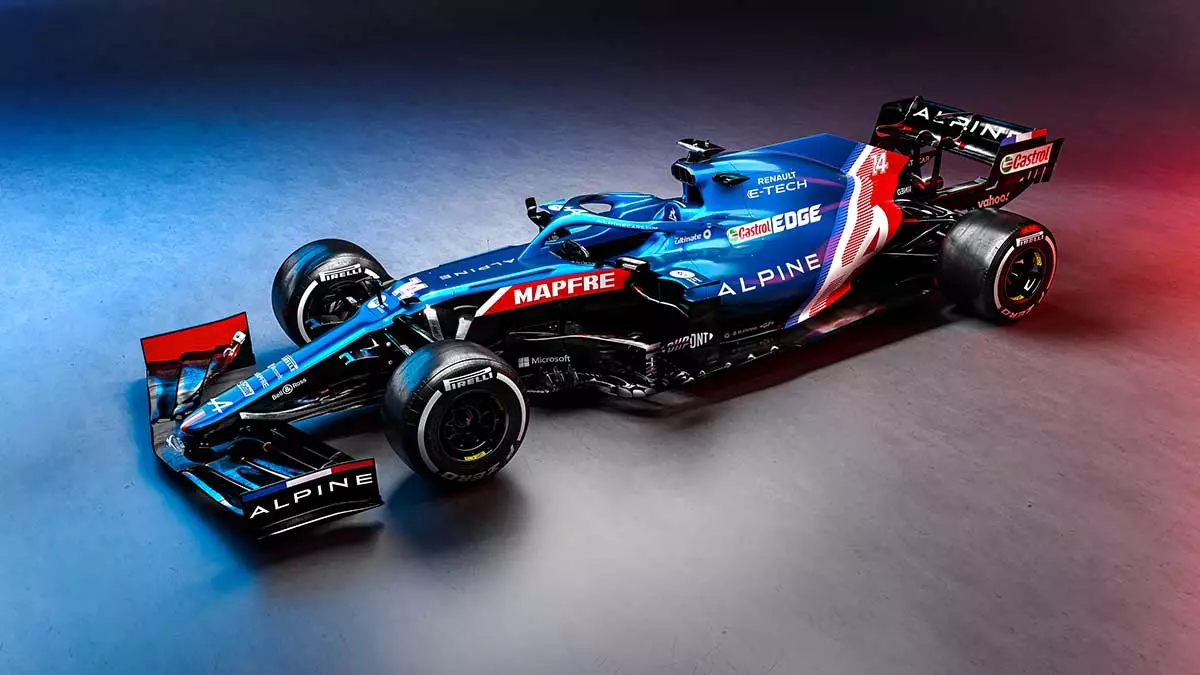 Alpine A521: F1 Фернандо Алонсо на 2021 год