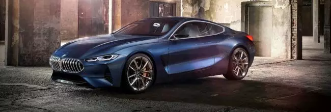 First images of the BMW 8 Series Concept 2017