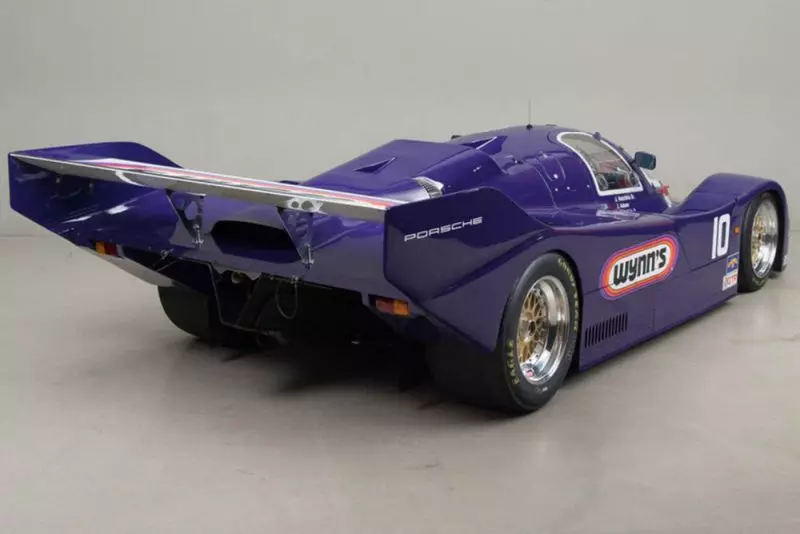 Agter Porsche 962 van 1986