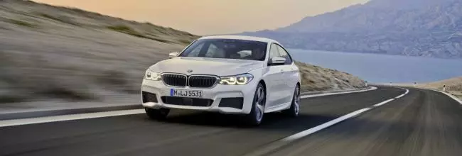 BMW 6 Series GT: unang opisyal na mga larawan