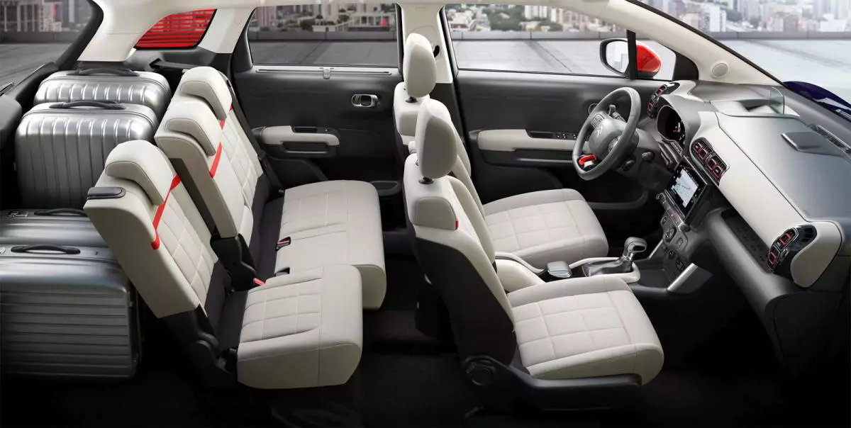 Interior Citroën C3 Aircross 2017