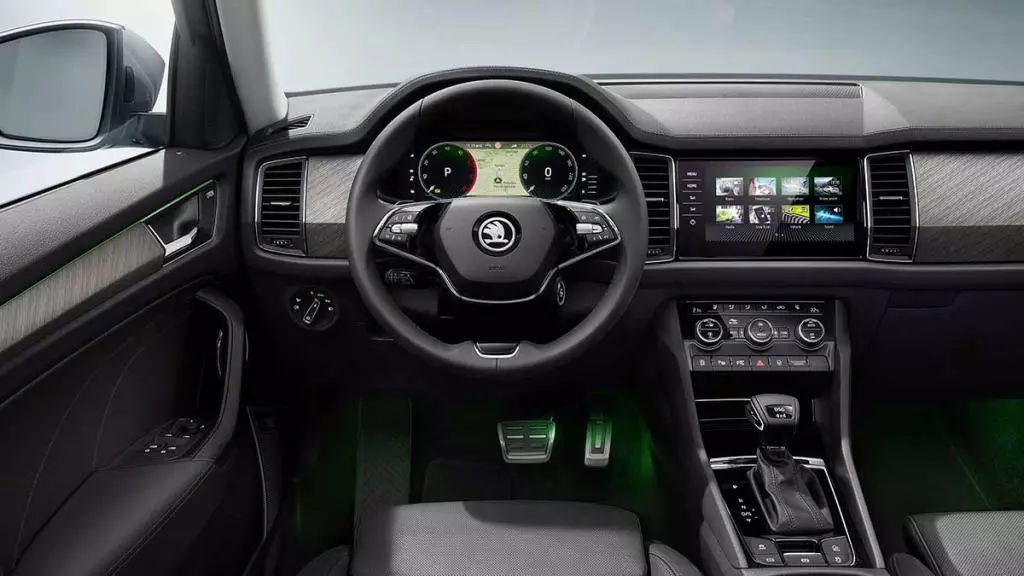 Imbere muri Skoda Kodiaq isura nziza