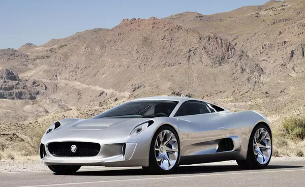 Prototype de supercar Jaguar