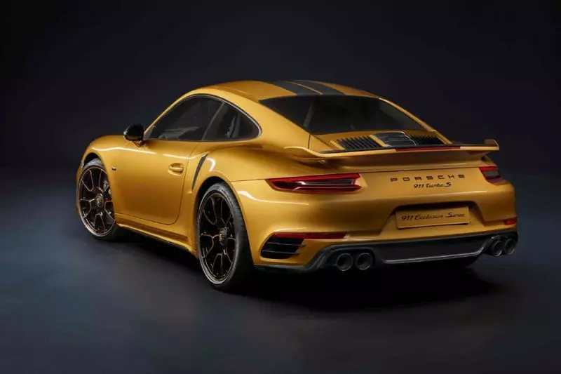 Rear Porsche 911 Turbo S Exclusive Series