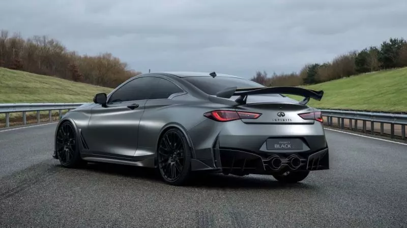 Arrière Infiniti Q60 Project Noir S