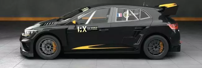 Renault Megane RX, e ikemiselitse ho qothisana lehlokoa