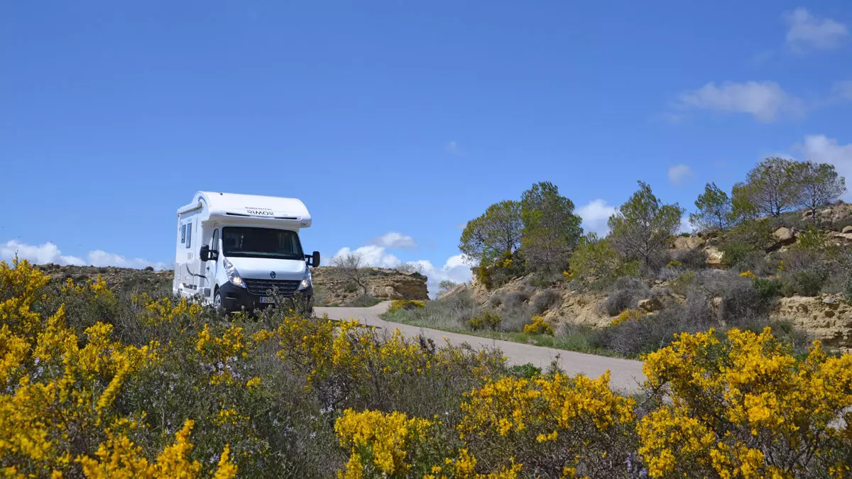 Motorhuise, die 5 Villas de Aragón het altyd 'n kasteel