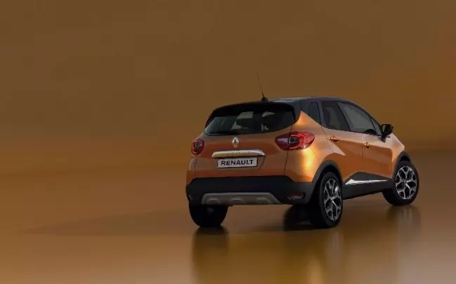 Bakre Renault Captur 2017