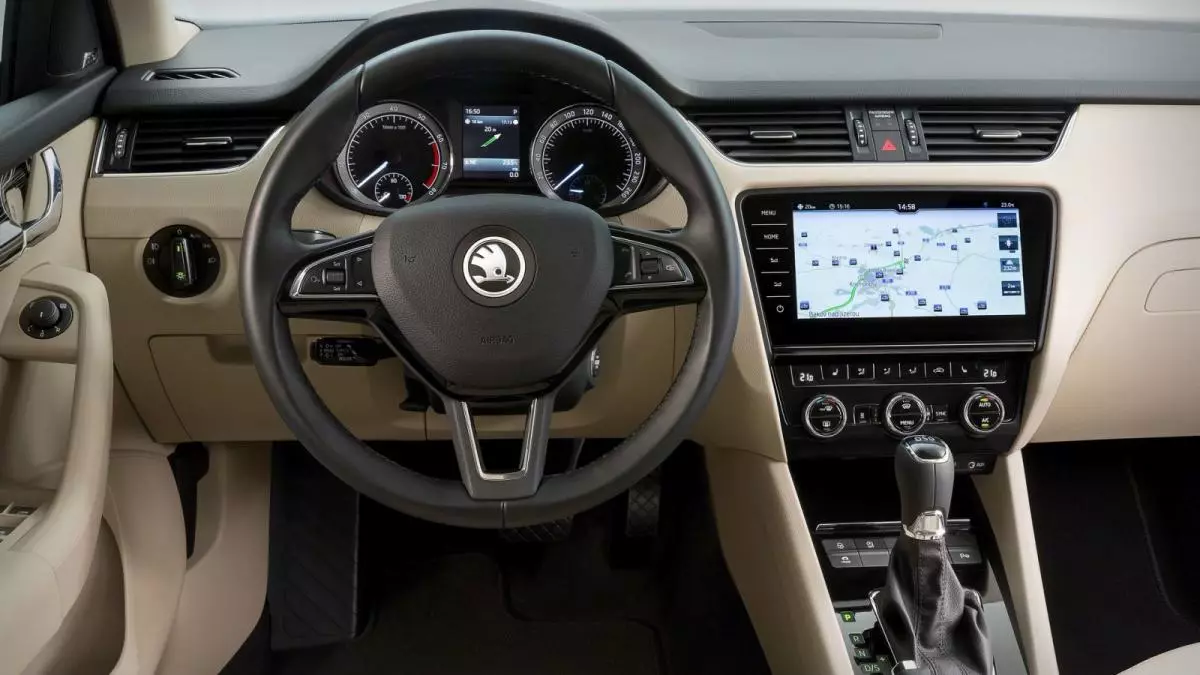 Interior Skoda Octavia 2017