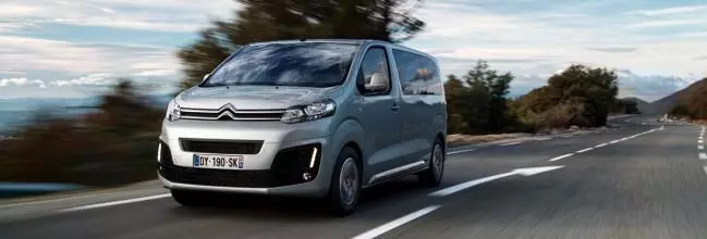 Tshiab Citroën SpaceTourer 2016: thawj qhov kev sim