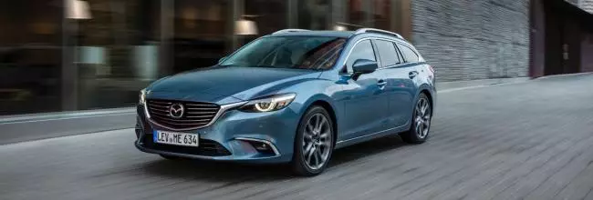 Mazda 6 2017: thử nghiệm đầu tiên