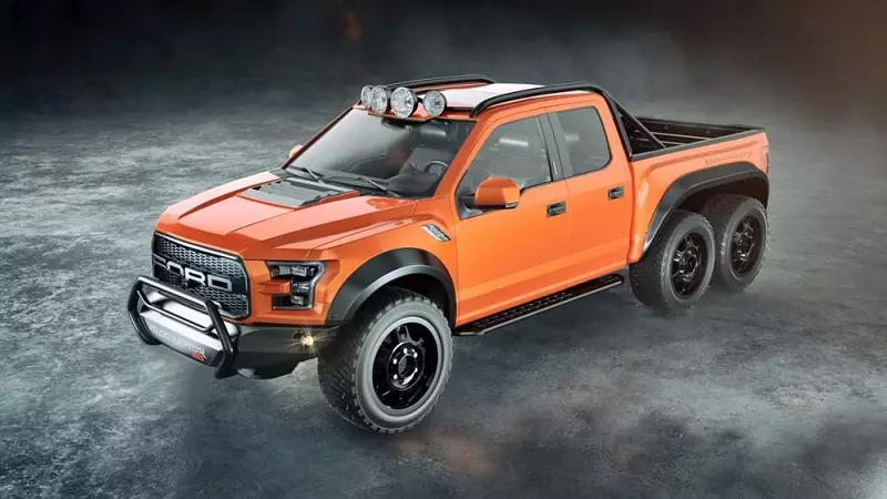 hennessey hiệu suất ford velociraptor 6x6 1