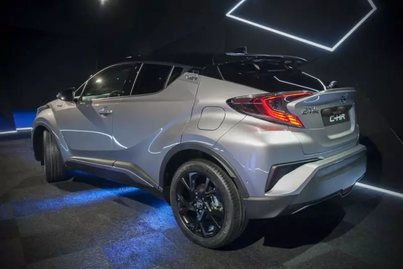 Del darrere Toyota C-HR