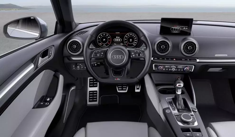 ინტერიერი Audi A3 2016