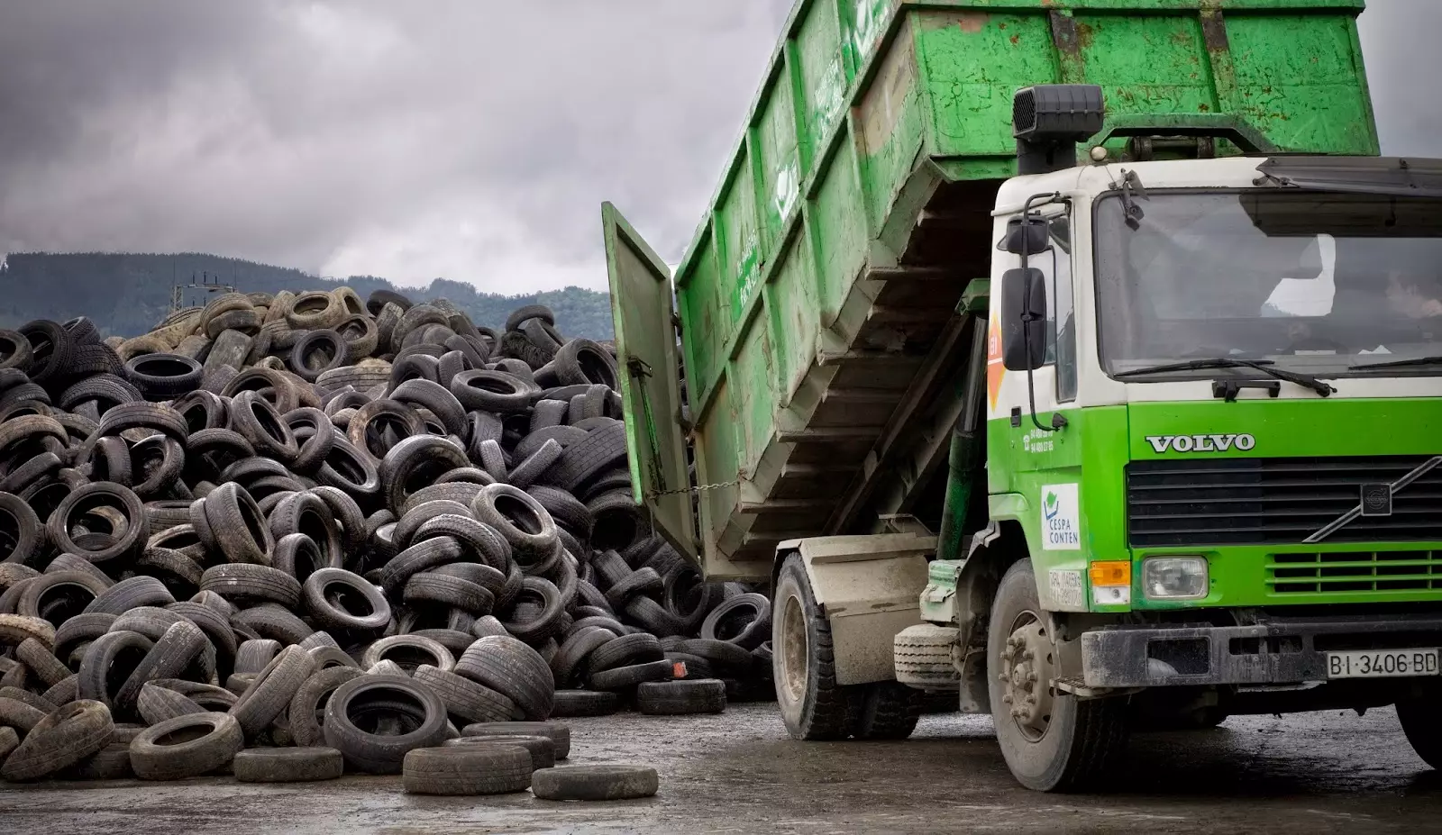 2015 verwaltete Signus fast 200.000 Tonnen Reifen