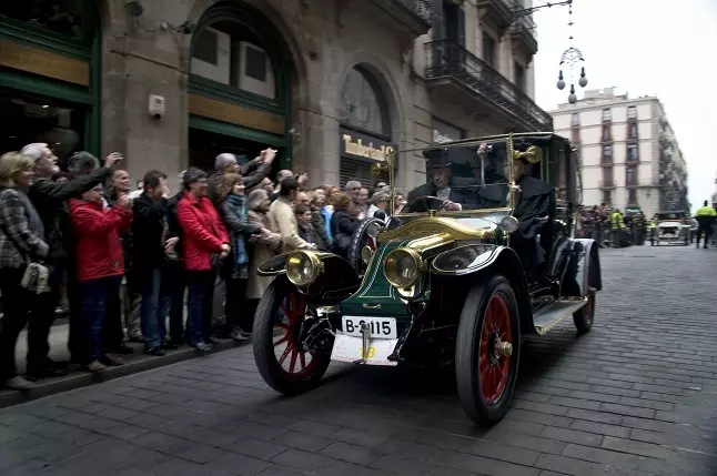 Il raduno internazionale di auto d'epoca