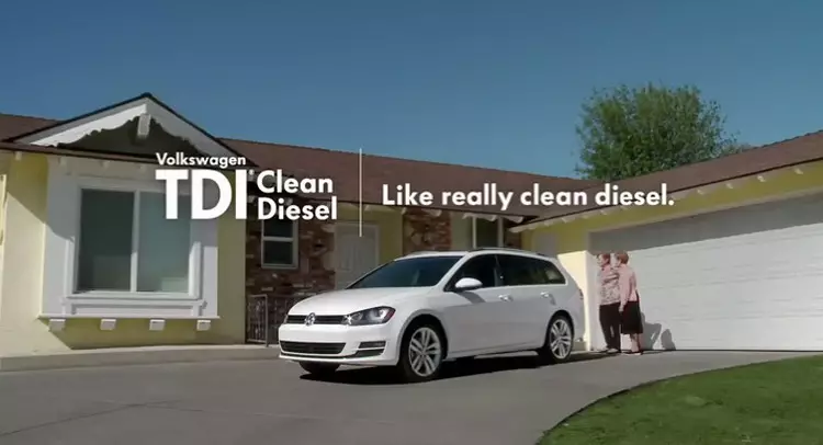 annuncio vw diesel