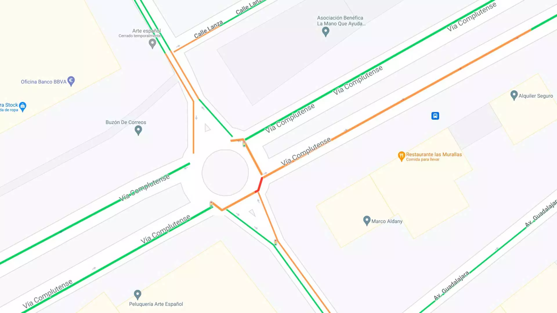 Cum să activați semafoare în Google Maps