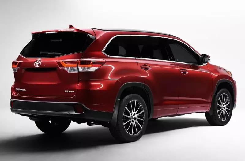 Bagerste Toyota Highlander 2017