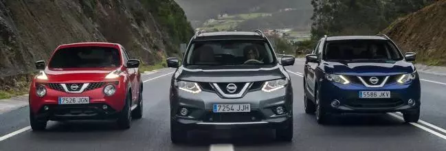 Gamma Nissan Crossover 2016: els reis del segment