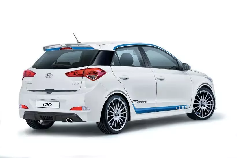 Rear Hyundai i20 Sport