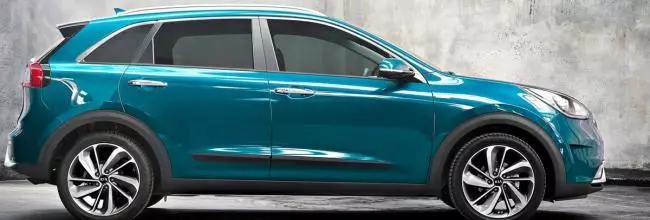 Dit is die Kia Niro wat in Europa verkoop gaan word