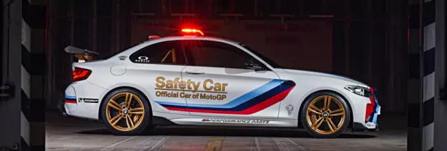 Dit sil de BMW M2 wêze dy't sil fungearje as Safety Car yn MotoGP