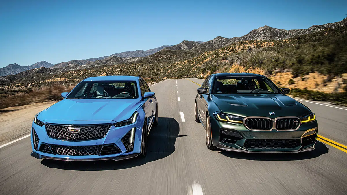 BMW M5 vs. Cadillac CTSV5