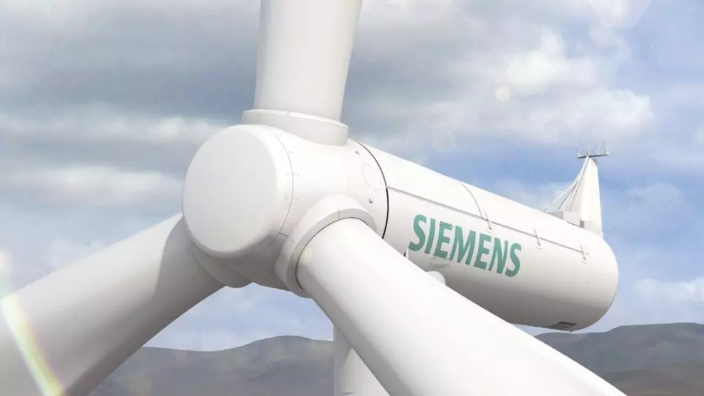 Siemens Gamesa vėjo turbina