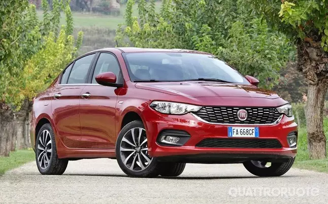 The Fiat Tipo 2016 wins the 'Autobest' award