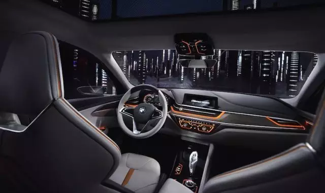 Interior BMW Concept Compact Sedan