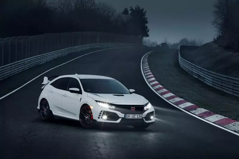 Ang bagong Honda Civic Type R, ang pinakamabilis sa Nürburgring