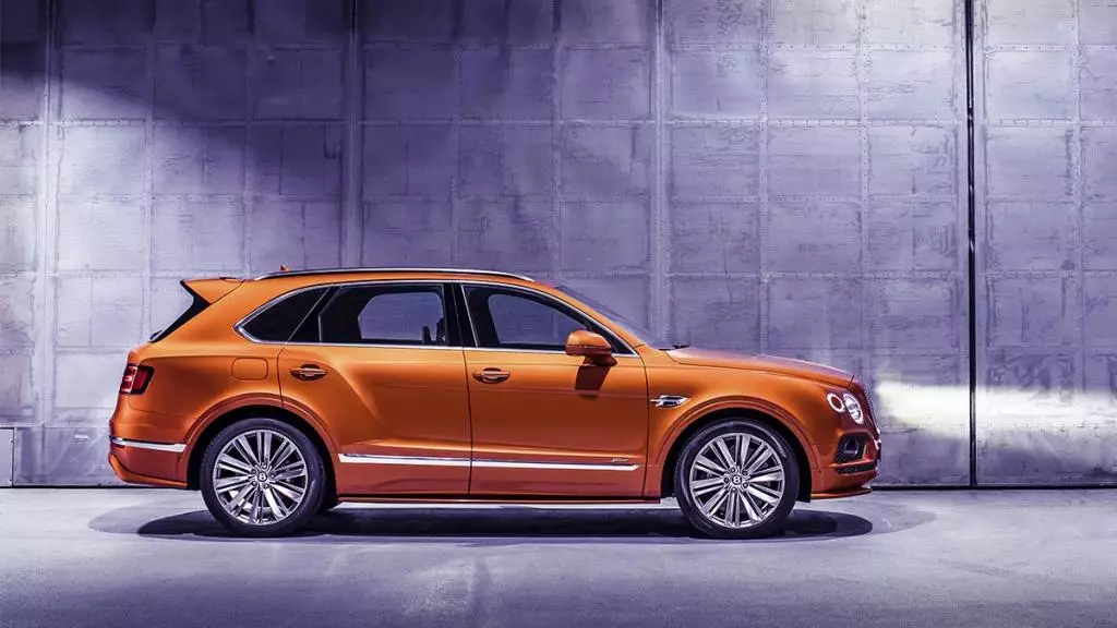 bentley bentayga hastighed