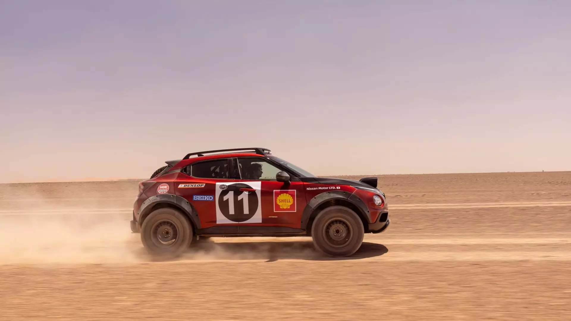 Eksklusiv test av Nissan Juke Hybrid Rally Tribute