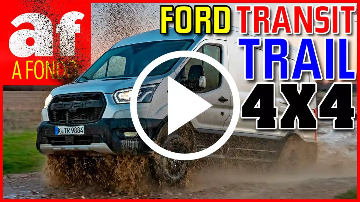 Vídeo Transit Trail 4x4 2021: revisión e proba exhaustiva