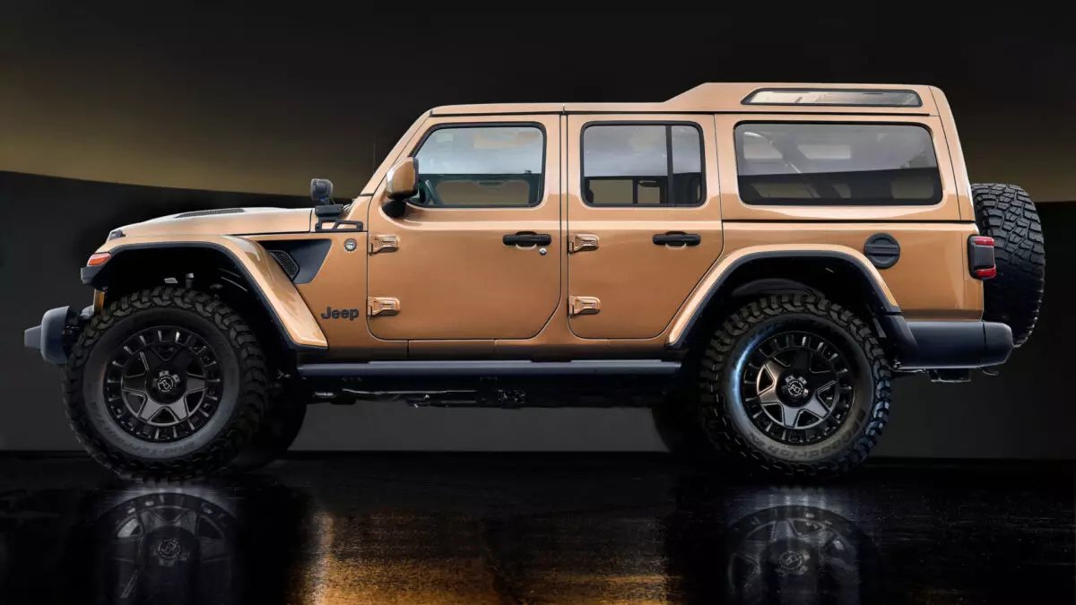 Jeep Wrangler نەزەردىن ساقىت قىلىش ئۇقۇمى