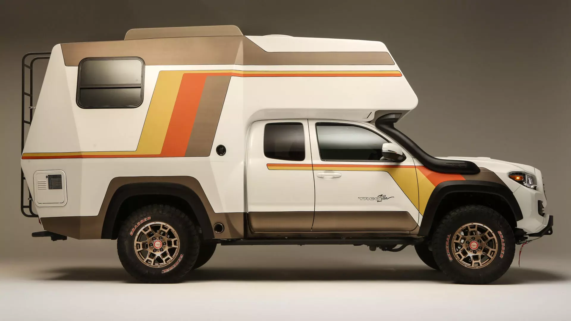 Sema Show 2021 (III): Toyota Tacoma, Honda Ridgeline û Nissan Frontier