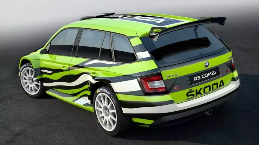 skoda fabia combi r5