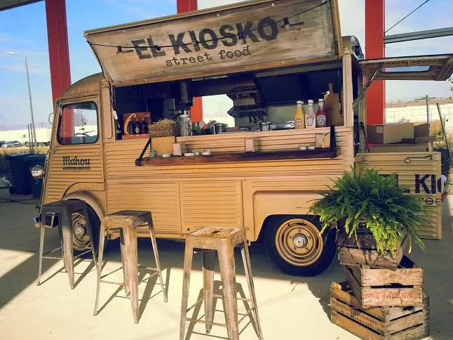 Foodtruck der Kiosk