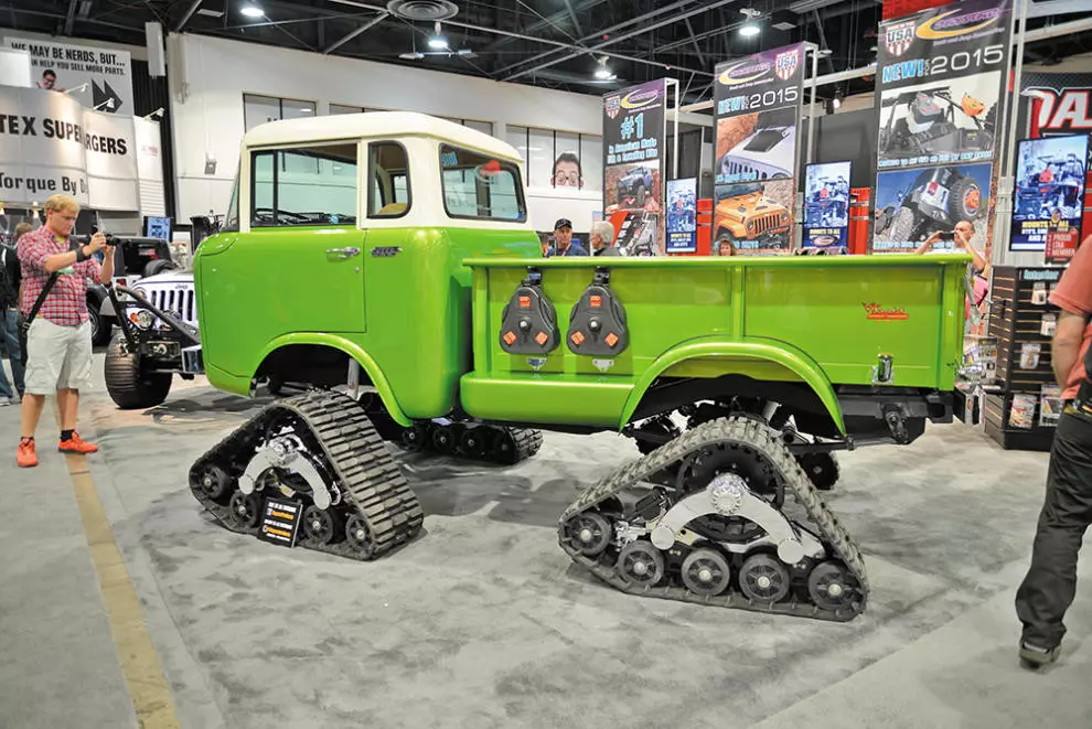 Các chuẩn bị 4x4 tốt nhất của SEMA Show ở Las Vegas