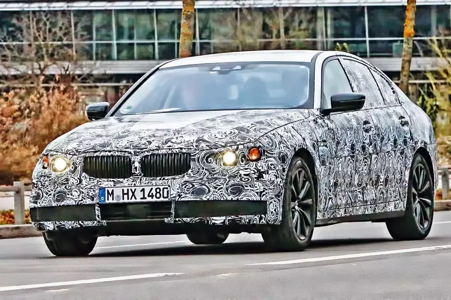 BMW 5 Series 2016 spy